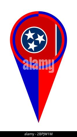 Label with map of Tennessee Stock Photo - Alamy