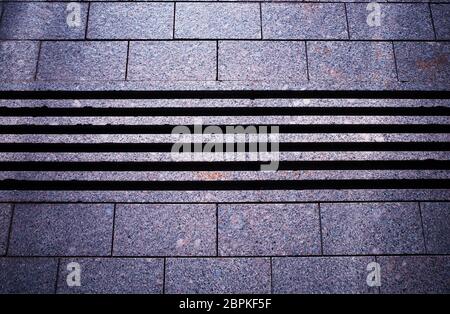 Horizontal marble lines pavement texture Stock Photo - Alamy