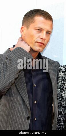 Der deutsche Schauspieler und Produzent Til Erwig an seinem ...