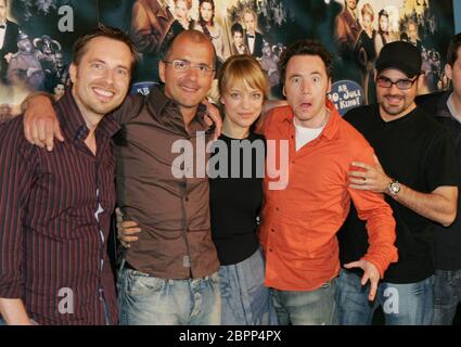 von links: Christoph Maria HERBST, Schauspieler, Nicolas Nico RANDEL ...