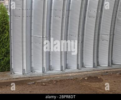 Prefabricated Self Supporting Steel Structure Building Walls Stock ...