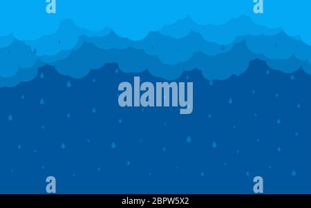 Background cloud cover, Night sky, Stars blue background. Vector ...