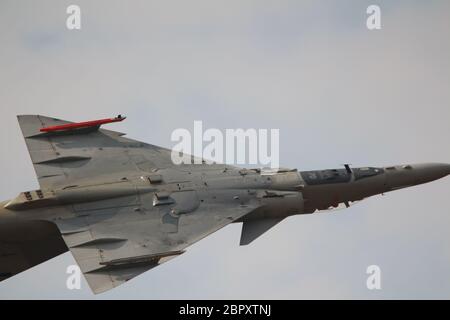 South African Cheetah-D fighter jet aircraft bright colors flying Stock ...