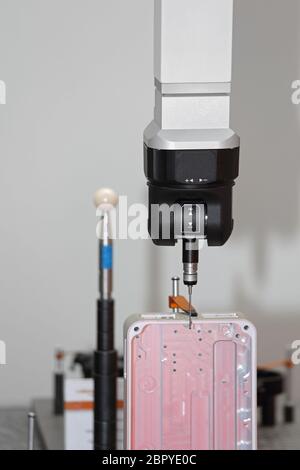 Multi Axis Touch Trigger Probe System Quality Control Check Stock Photo ...