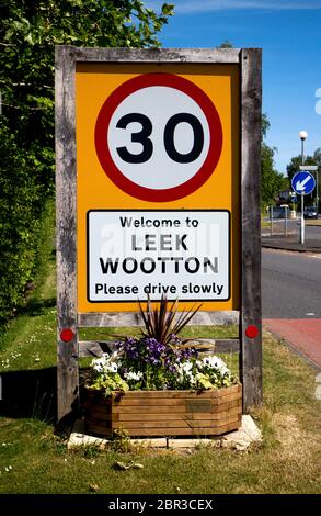 The Village, Leek Wootton, Warwickshire Stock Photo - Alamy