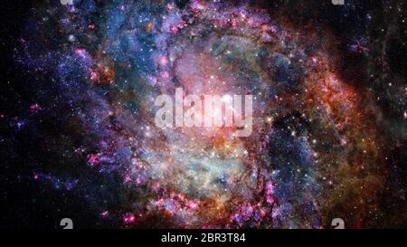 Reflection nebula the site of star formation. Elements of this image ...