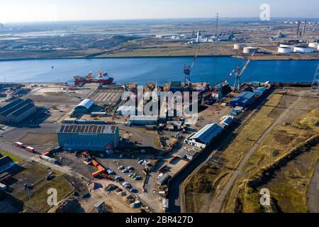 Smith Dock at South Bank, Cleveland Stock Photo - Alamy