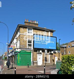 England London - April 20, 2019: London Eye near County Hall in summer ...