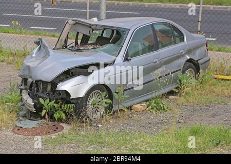 High Speed Car Crash Traffic Accident Collision Stock Photo - Alamy