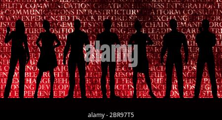 Next Generation Workforce of the Future Training and Skills Stock Photo ...