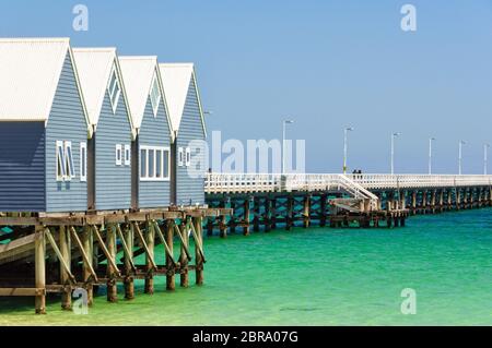 Busselton Jetty, Western Australia is the second longest wooden jetty ...