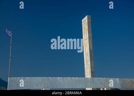 Distomo Massacre Memorial on October 14, 2012 in Distomo, Boeotia. The ...