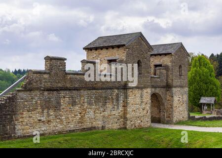 Germany, Baden-Wuerttemberg, Welzheim, Roman Limes, UNESCO World ...