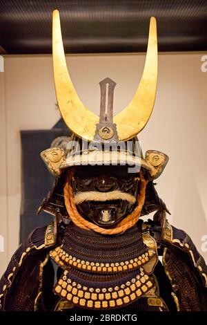 Samurai armour at the British Museum Stock Photo - Alamy