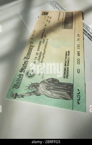 Economic Impact Payment checks were received by all U.S. eligible ...