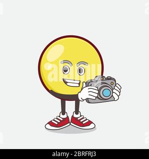 Smiley action camera mascot design holding a glass of beer Stock Vector ...