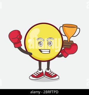 Boxing winner button B in the character shape Stock Vector Image & Art ...