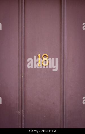 number, 18, numbers, eighteen Stock Photo - Alamy