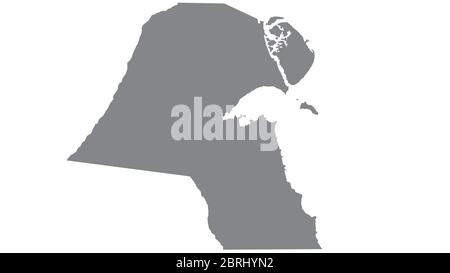 Kuwait Symbols, Map of Kuwait Stock Photo - Alamy