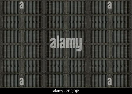 industry metal floor panels Stock Photo - Alamy