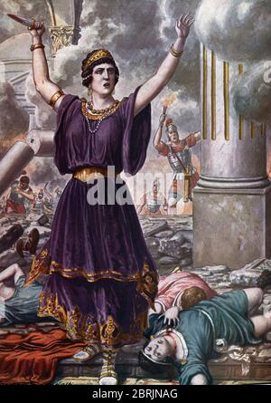 Troisieme guerre punique et destruction de Carthage, 149 - 146 avant JC ...