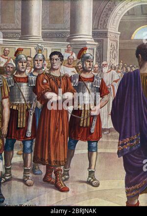 Antiquite romaine : la mort de Marcus Manlius Capitolinus homme ...