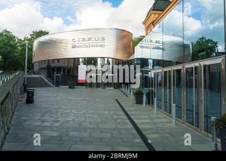 Circus Scandia scenen at Djurgarden animal park island in stockholm ...