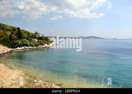 Coastal landscapes between Zadar and Split in Croatia Stock Photo - Alamy