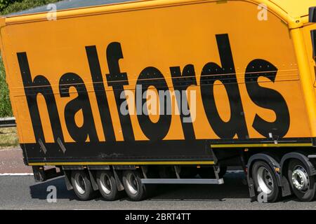 HALFORDS haulage delivery trucks, lorry, transportation, truck, cargo ...