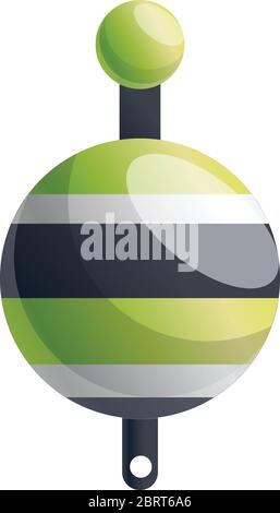 Bobber icon. Cartoon of bobber vector icon for web design isolated on ...