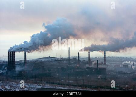 The Magnitogorsk steel plant Stock Photo - Alamy