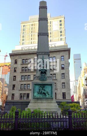 Monument to Major General William J. Worth, one of oldest monuments in ...