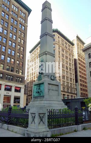 Monument to Major General William J. Worth, one of oldest monuments in ...