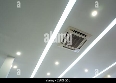 Recessed light or downlight is light fixture for suspended ceiling that ...
