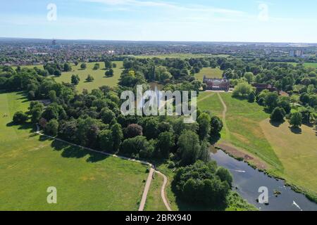 Aerial views, Osterley Park, Hounslow, UK Stock Photo - Alamy
