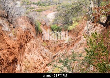 Scenic gorges in rural Kenya Stock Photo - Alamy