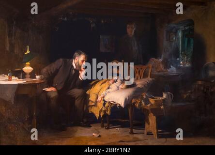The Doctor, Luke Fildes, 1891 Stock Photo - Alamy