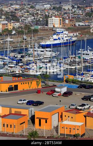 Yacht Marina, Port of Ensenada, Baja California, Mexico Stock Photo - Alamy
