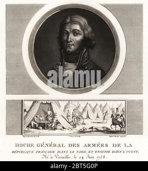 LOUIS-LAZARE HOCHE French military commander in the Revolutionary War ...