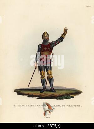 Thomas Beauchamp, 11th Earl of Warwick, 1313-1369, English nobleman and ...