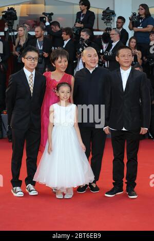 Actress Lu Yi-ching, actor Lee Yi-cheng, Taiwanese director Tsai Ming ...