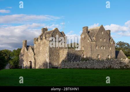 Old Place of Mochrum Castle, Dumfries & Galloway, Scotland Stock Photo ...