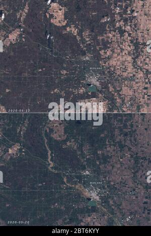 Damage from flooding in Globe, Ariz., is seen on Saturday morning, Sept ...