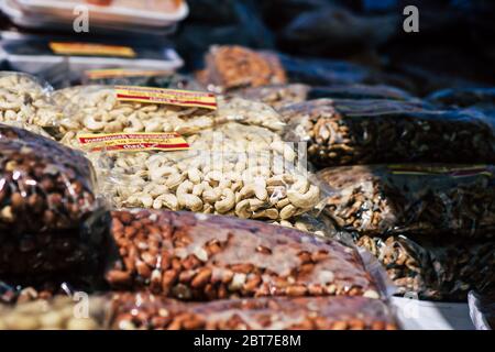 Cyprus, Limassol, market, local dried apricots Stock Photo - Alamy