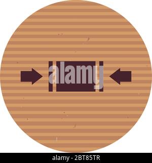 Do not clamp as indicated symbol Stock Vector Image & Art - Alamy