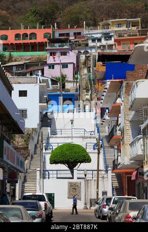 Downtown Manzanillo City, Colima State, Mexico Stock Photo - Alamy