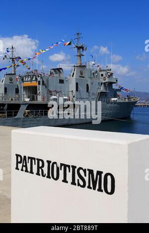 Naval Base, Manzanillo City, Colima State, Mexico Stock Photo - Alamy