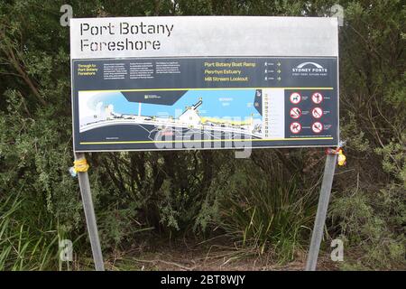 Port Botany Foreshore, Botany Stock Photo - Alamy