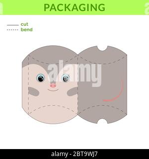 DIY party favor opossum box for birthdays, baby showers for sweets ...