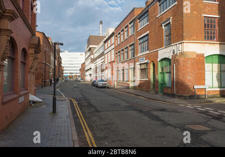 Derelict former John Froggatt premises in Vittoria Street in Birmingham ...